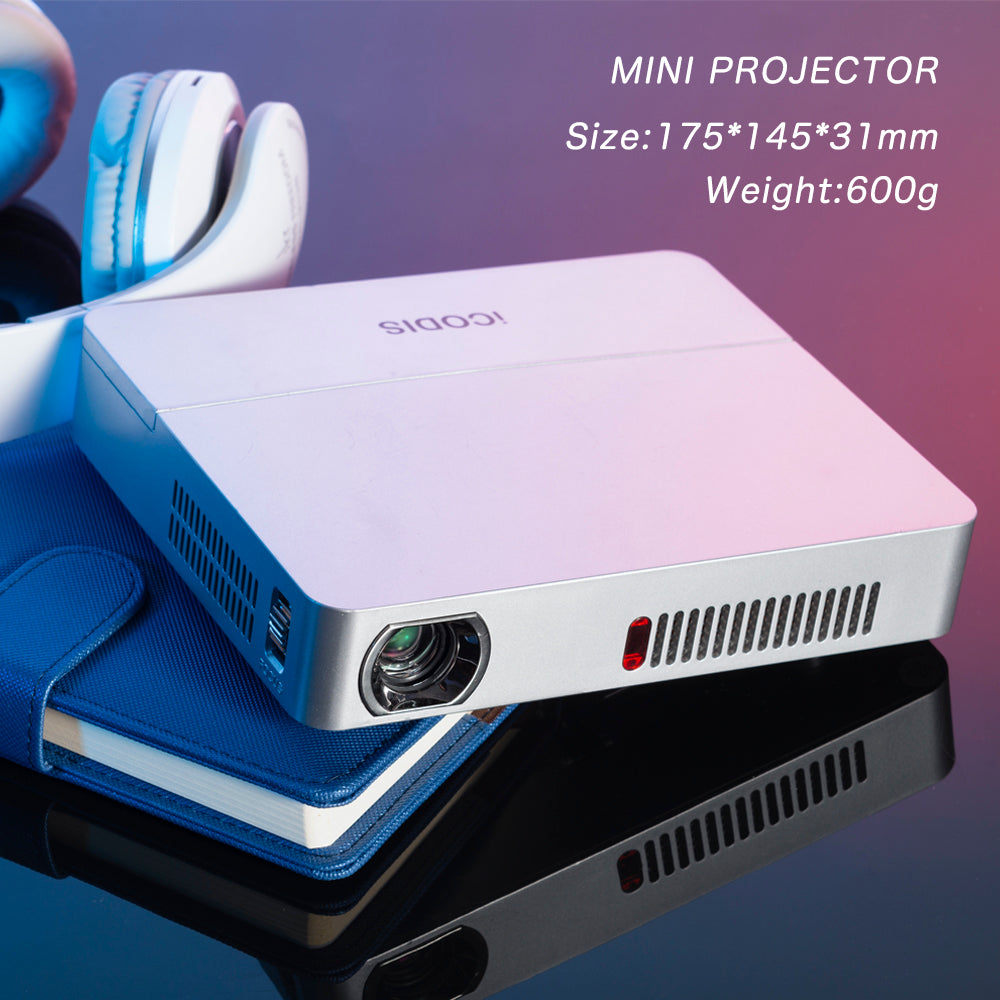 Vivid 813 Pro Portable HD DLP Projector with HDMI/USB/VGA Ports ...